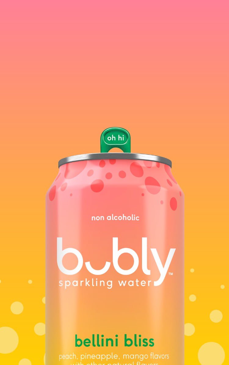 bubly sparkling water